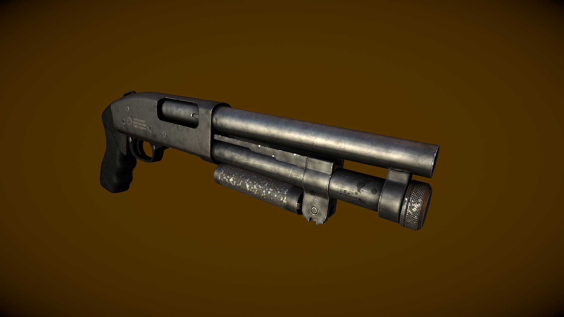 serbu super-shorty 3d model