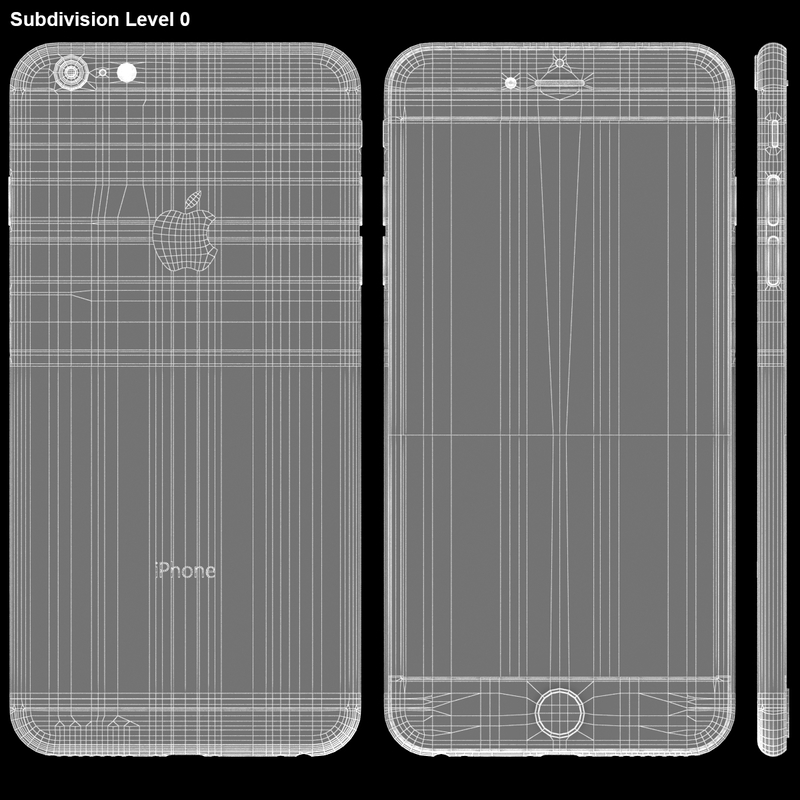 apple iphone 6 3d max