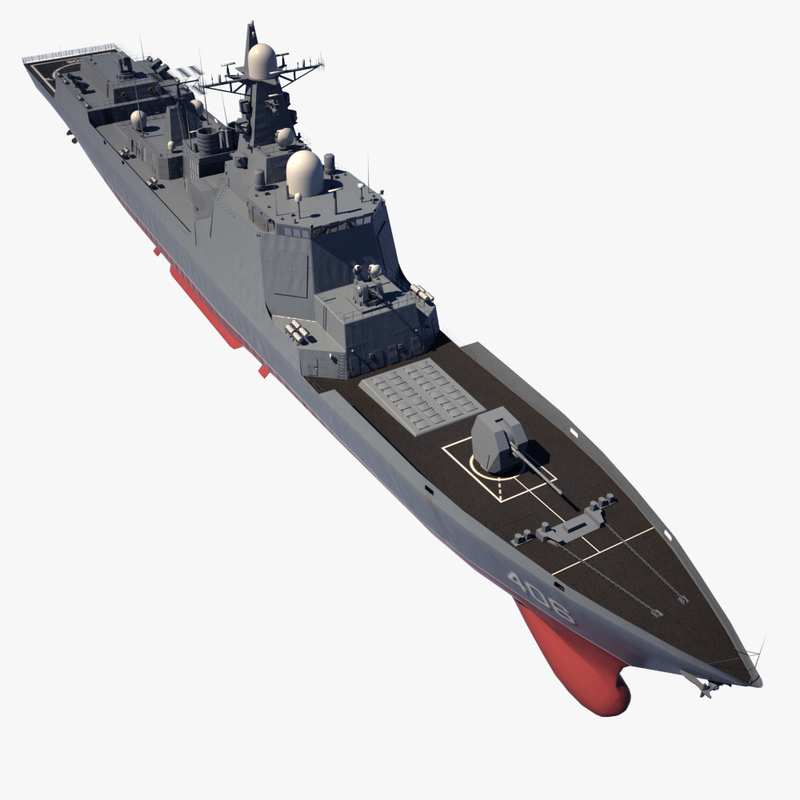3d model destroyer army navy