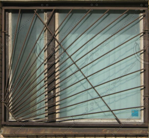 Texture JPEG window barred bars