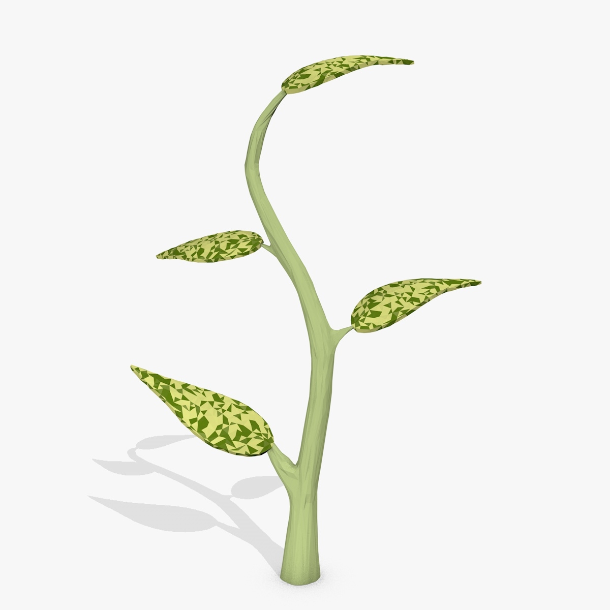 3d model plant