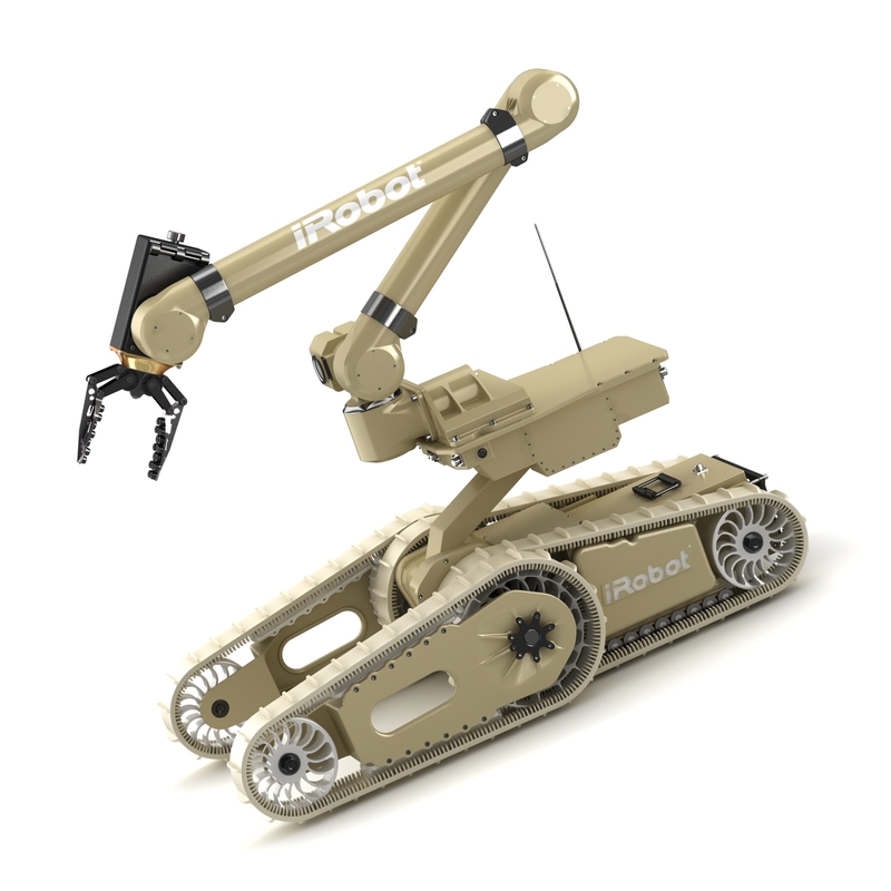 3d irobot warrior 710 model