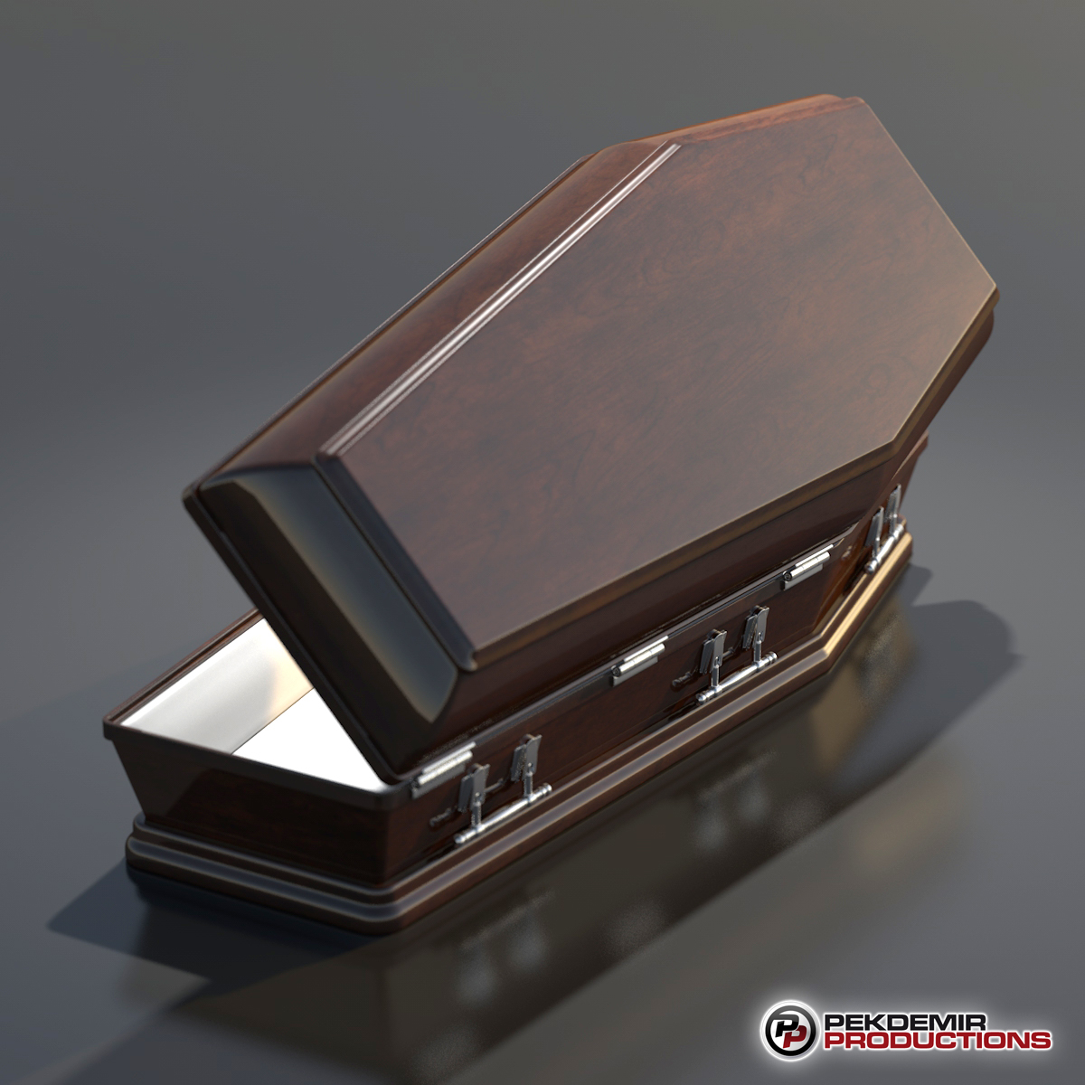3d model coffin