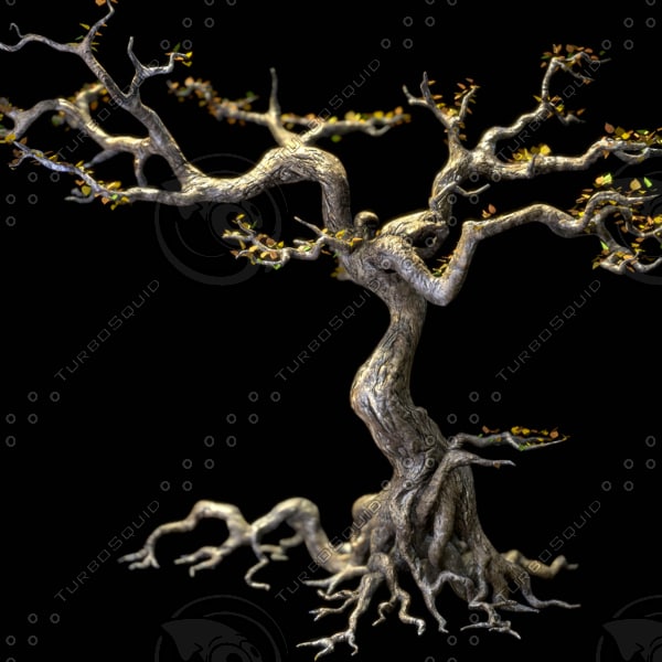 scary tree 3d model