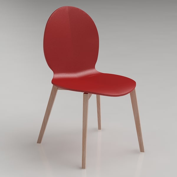 3d model calligaris jam chair