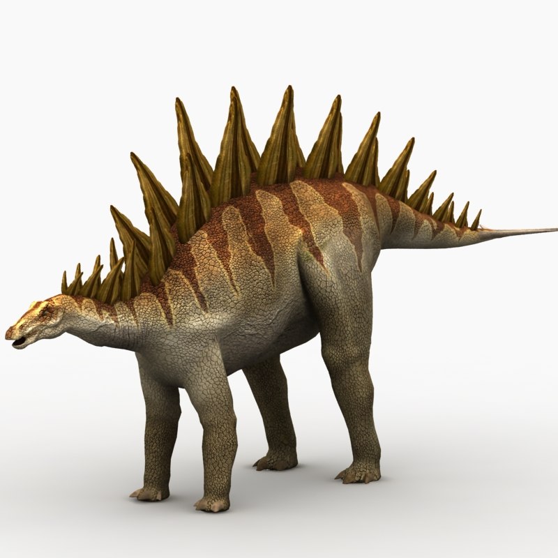 tuojiangosaurus dinosaur animation 3d max
