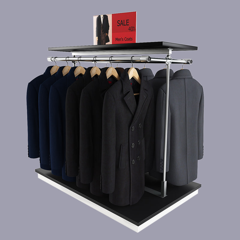 max men s coats rack
