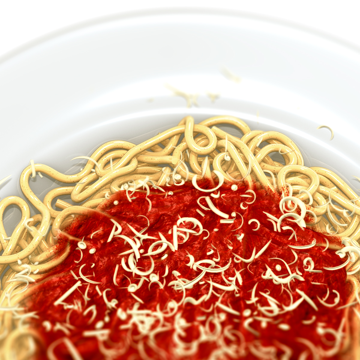 3ds max spaghetti modeled