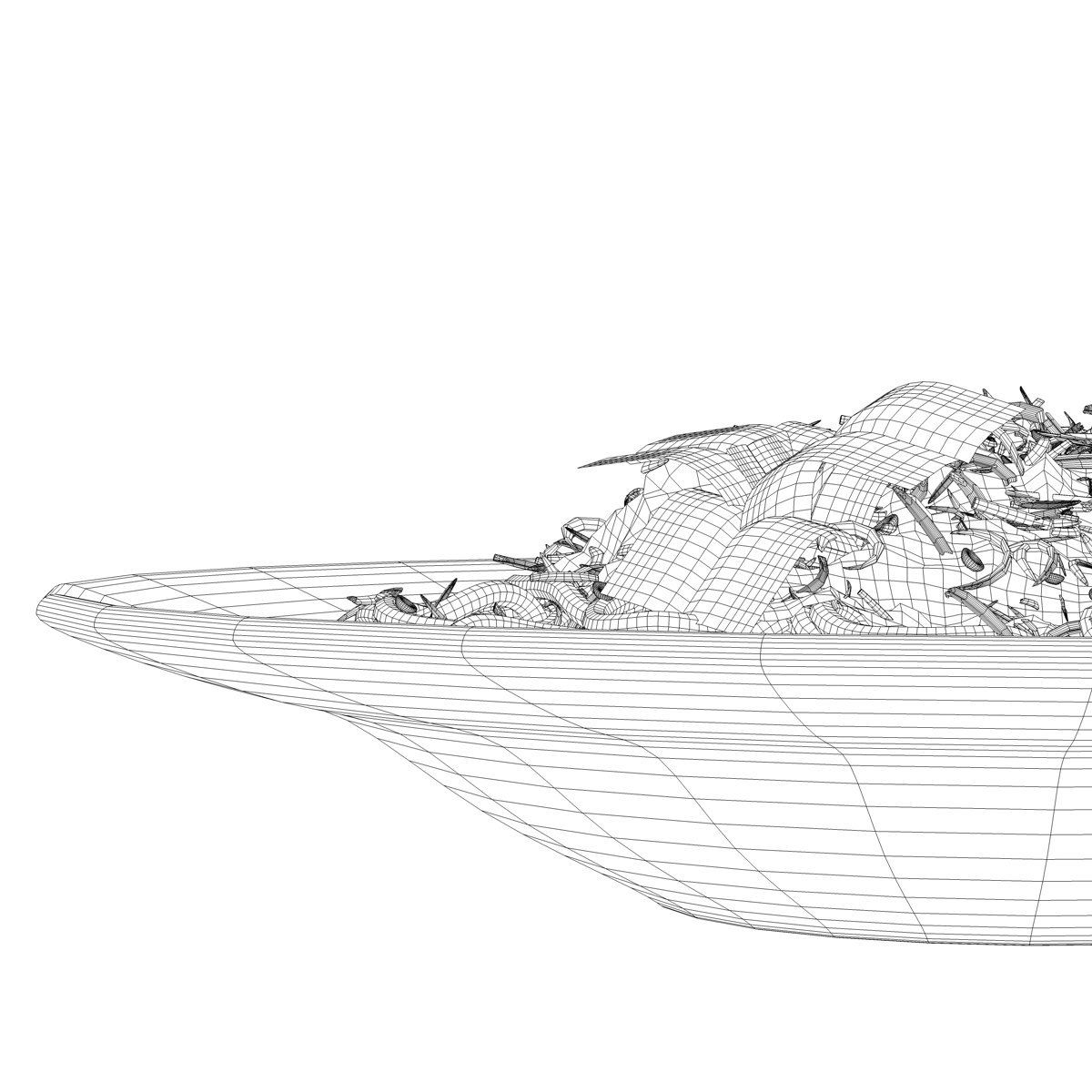 3ds max spaghetti modeled