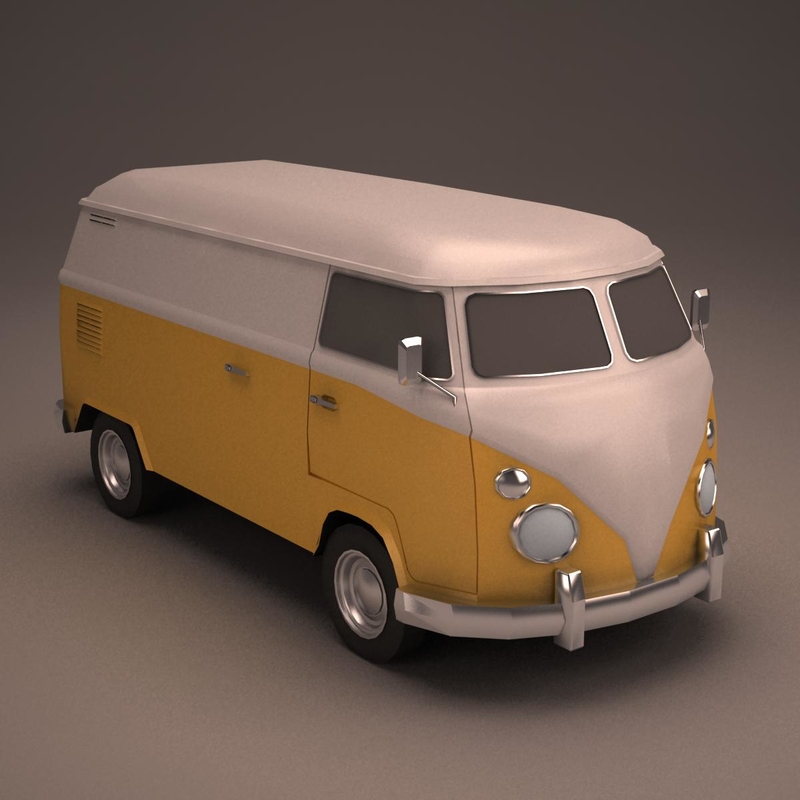 3d model standar van