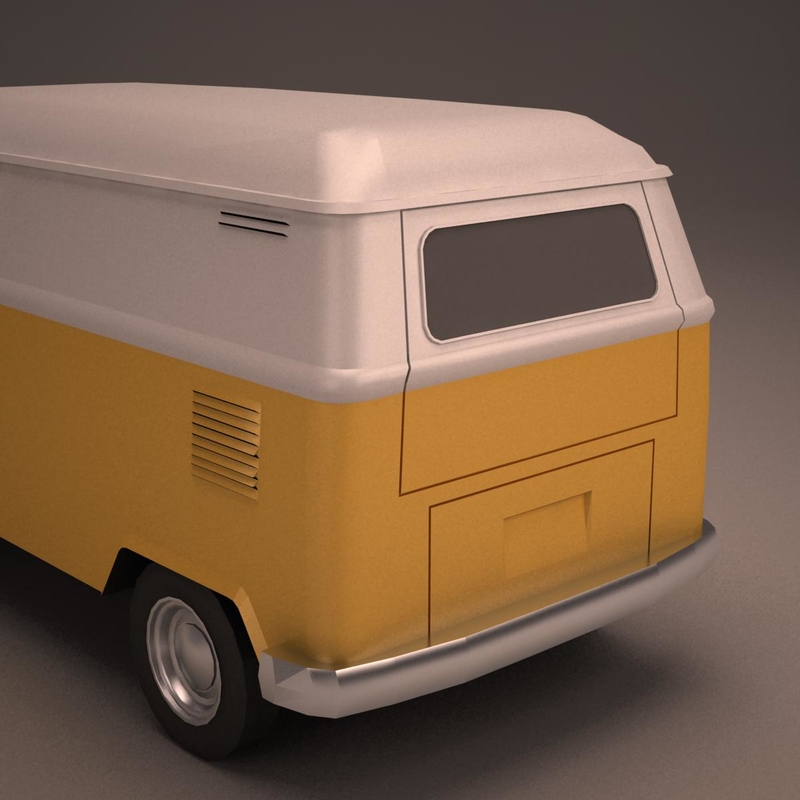3d model standar van