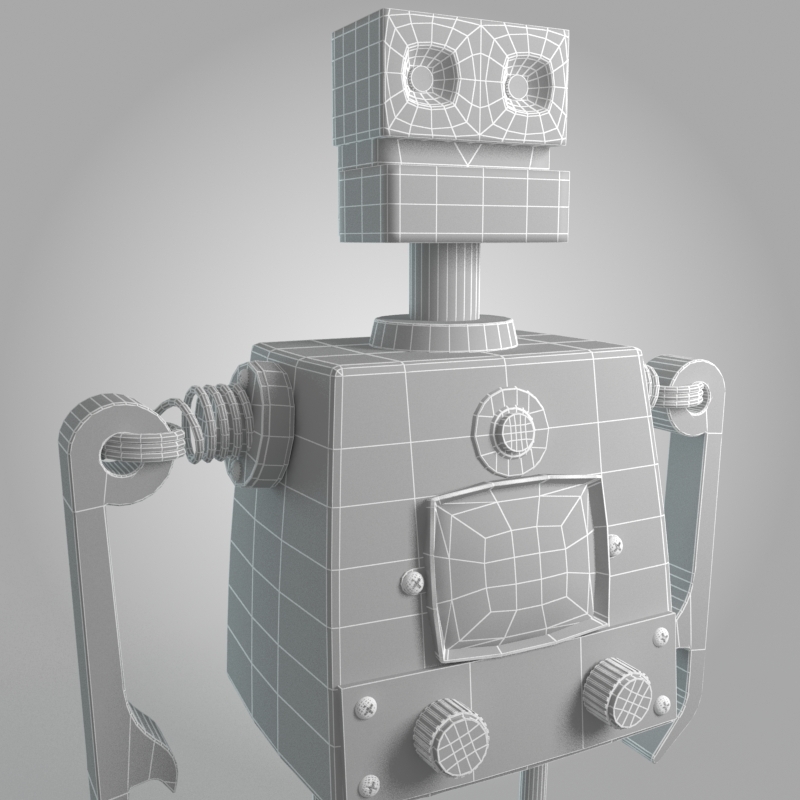 v-ray rigged biped 3d model