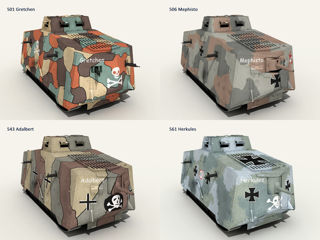 a7v tanks 3d max