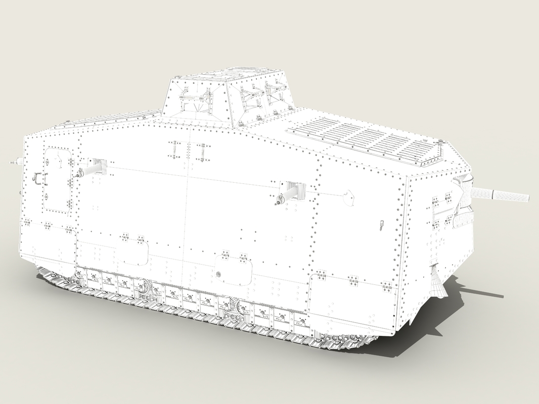 a7v tanks 3d max