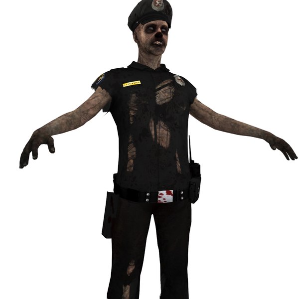 rigged zombie police max