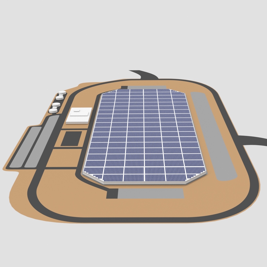 3ds max gigafactory factory