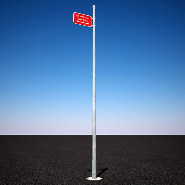 3d model urban street sign pack