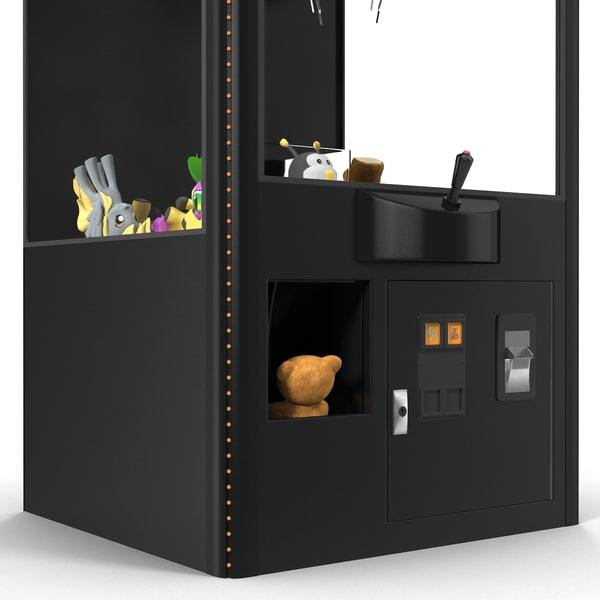 3d claw vending machine model