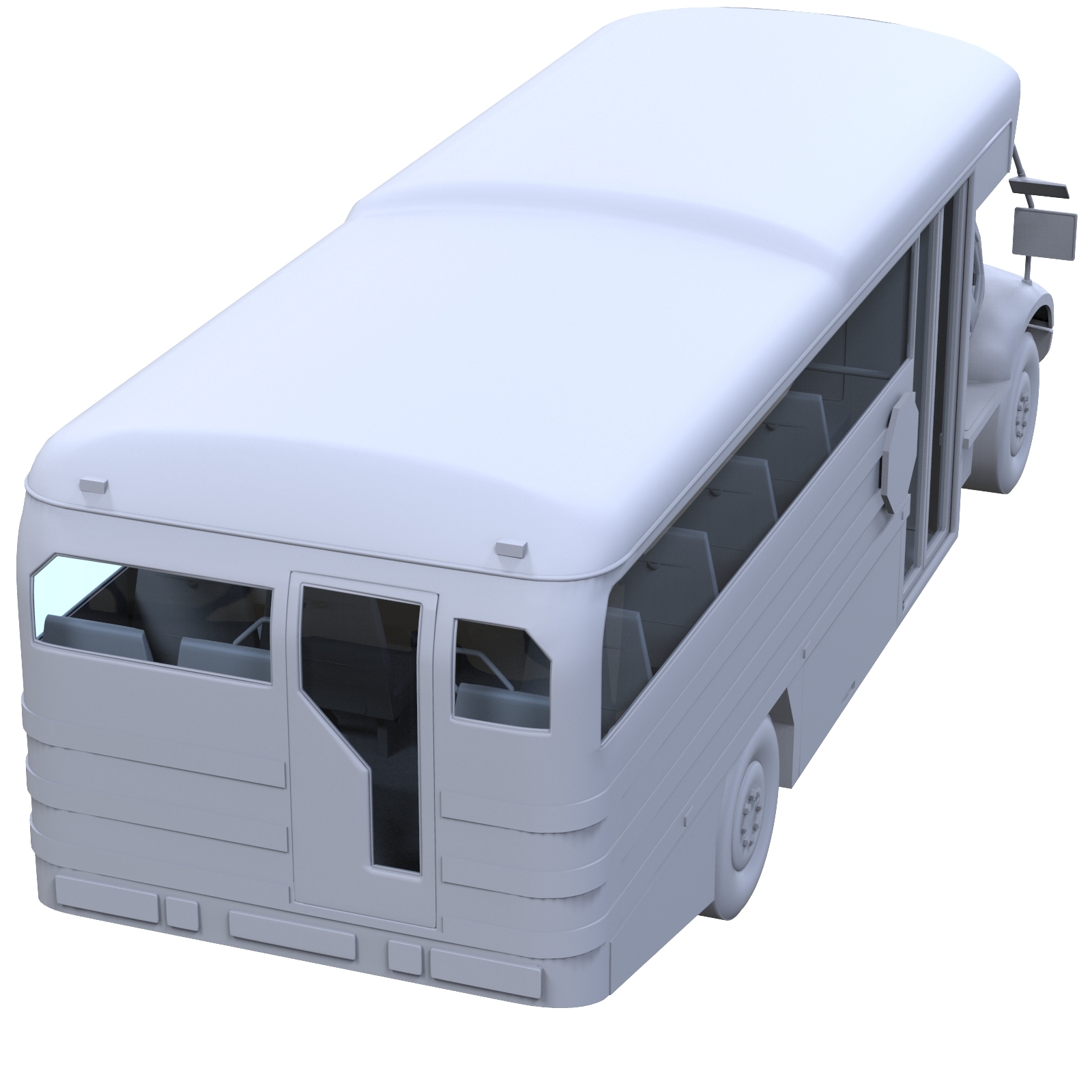 3ds max school bus
