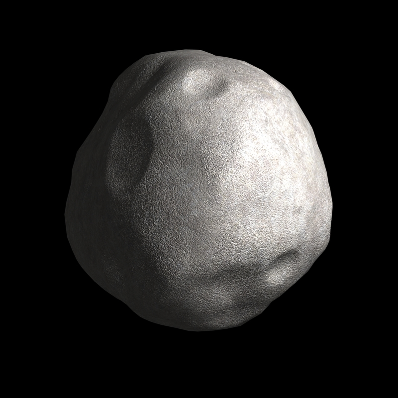 3d asteroid model