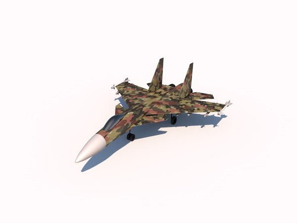 Sukhoi Su-37 3D Models for Download | TurboSquid