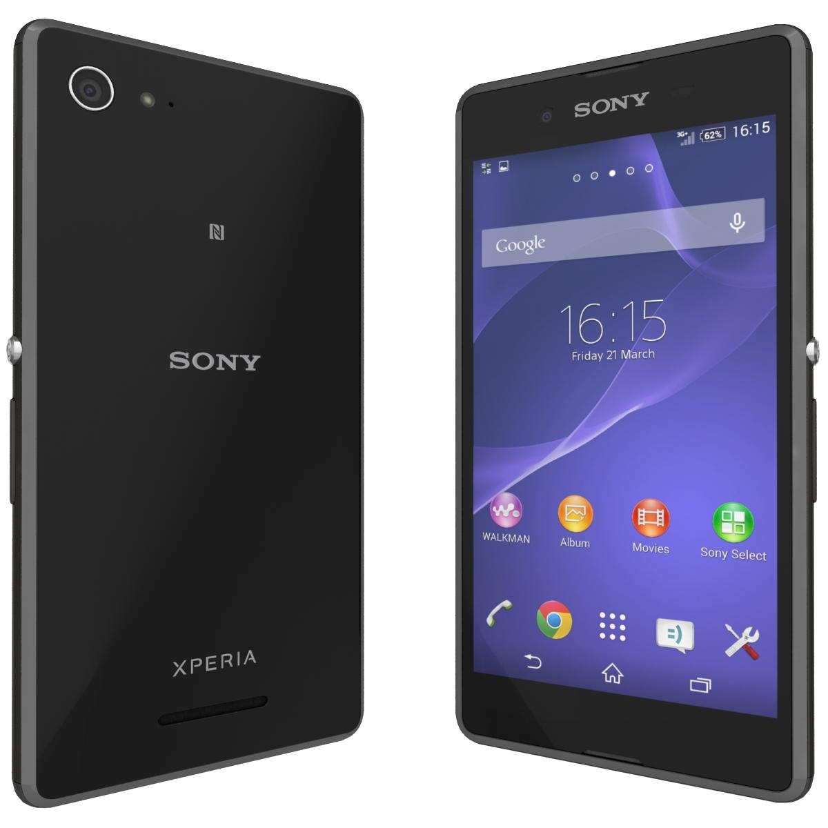 sony xperia e3 dual 3d c4d