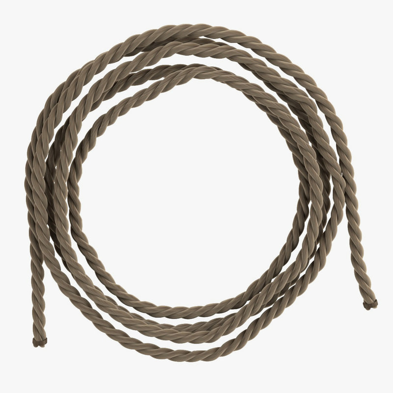 3d model of rope rig