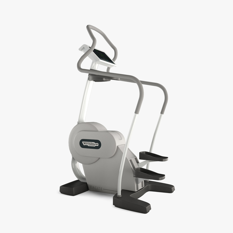 technogym stepper 3d obj