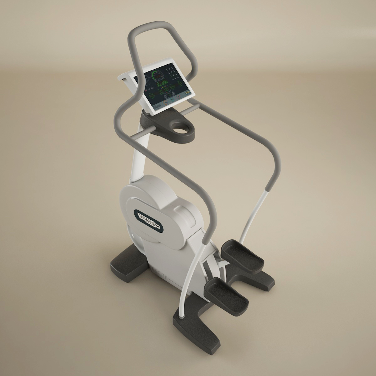 technogym stepper 3d obj
