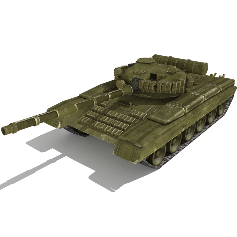 modelo 3d T80 Low Poly - TurboSquid 852914