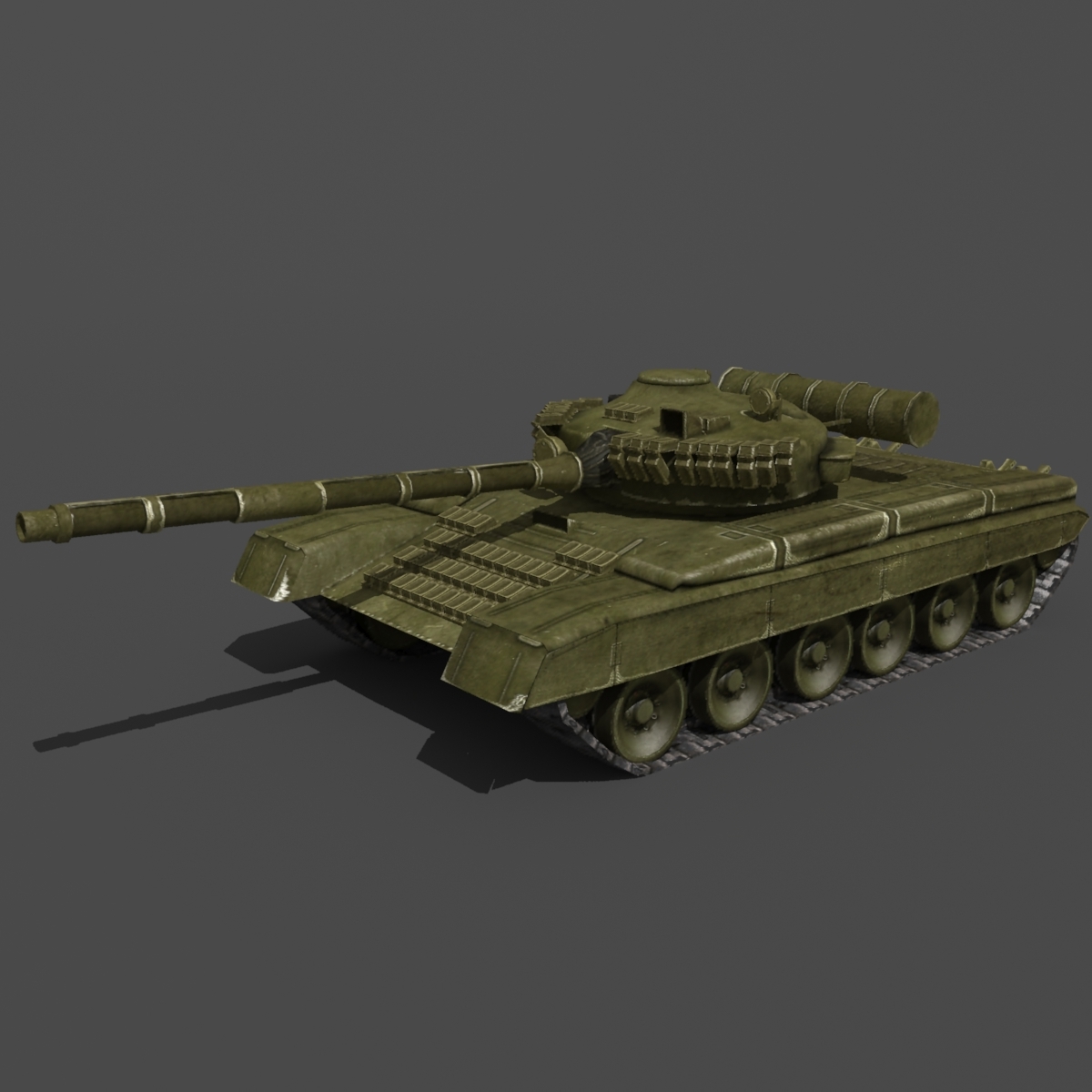 modelo 3d T80 Low Poly - TurboSquid 852914