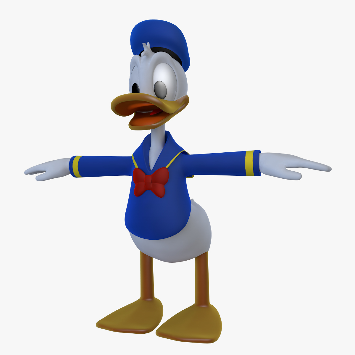 donald duck c4d