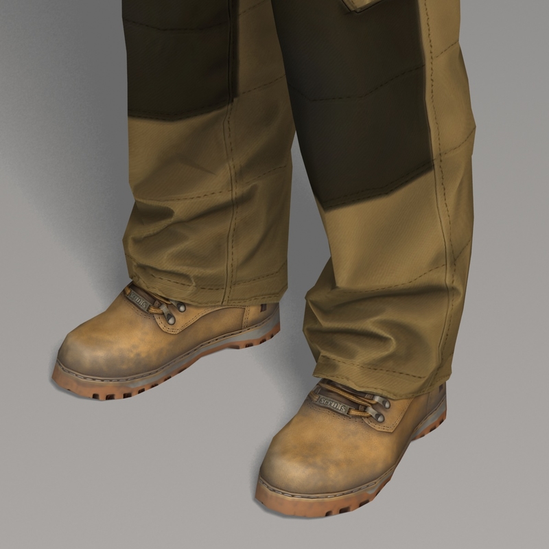 3d model workwear clothing