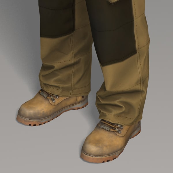 3d model workwear clothing