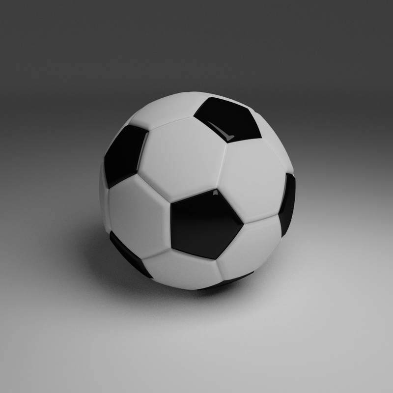 3d footballs pack