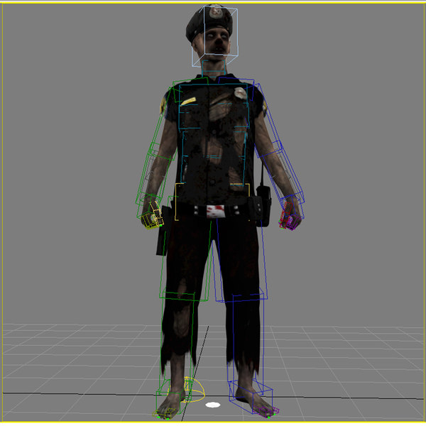 ma pack rigged zombies