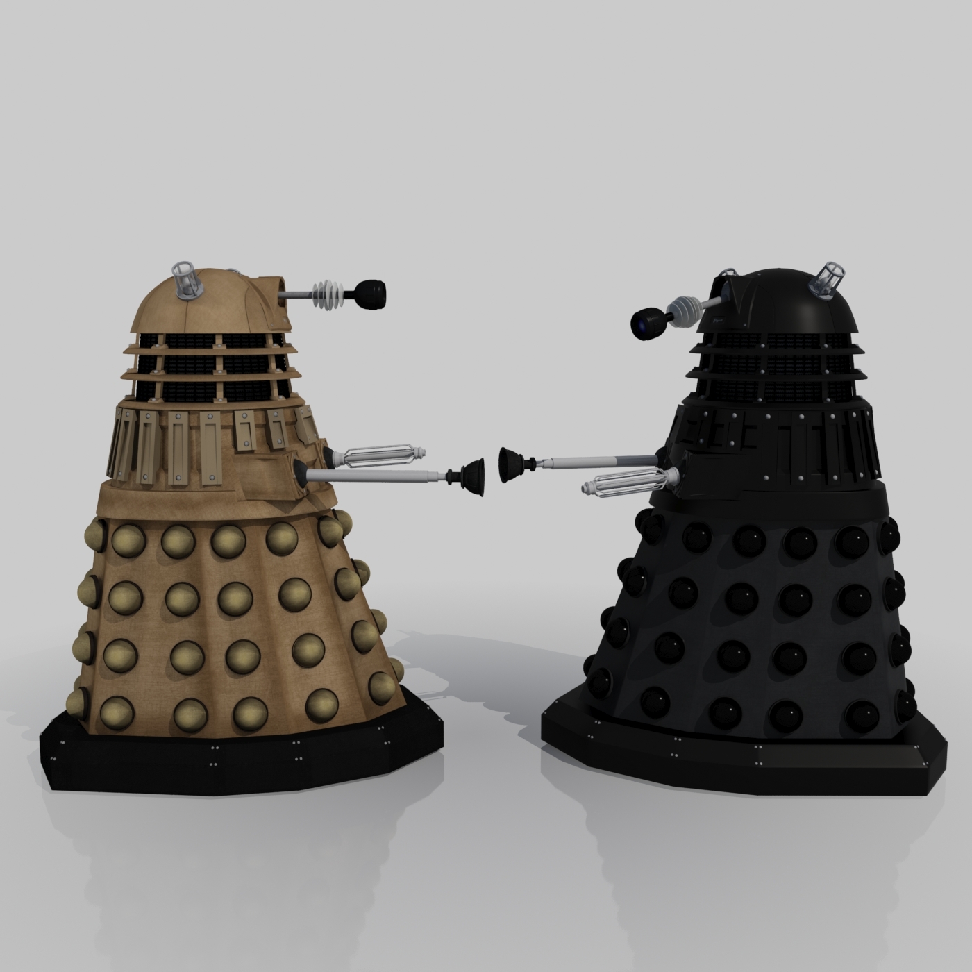 dalek enemy doctor 3d model