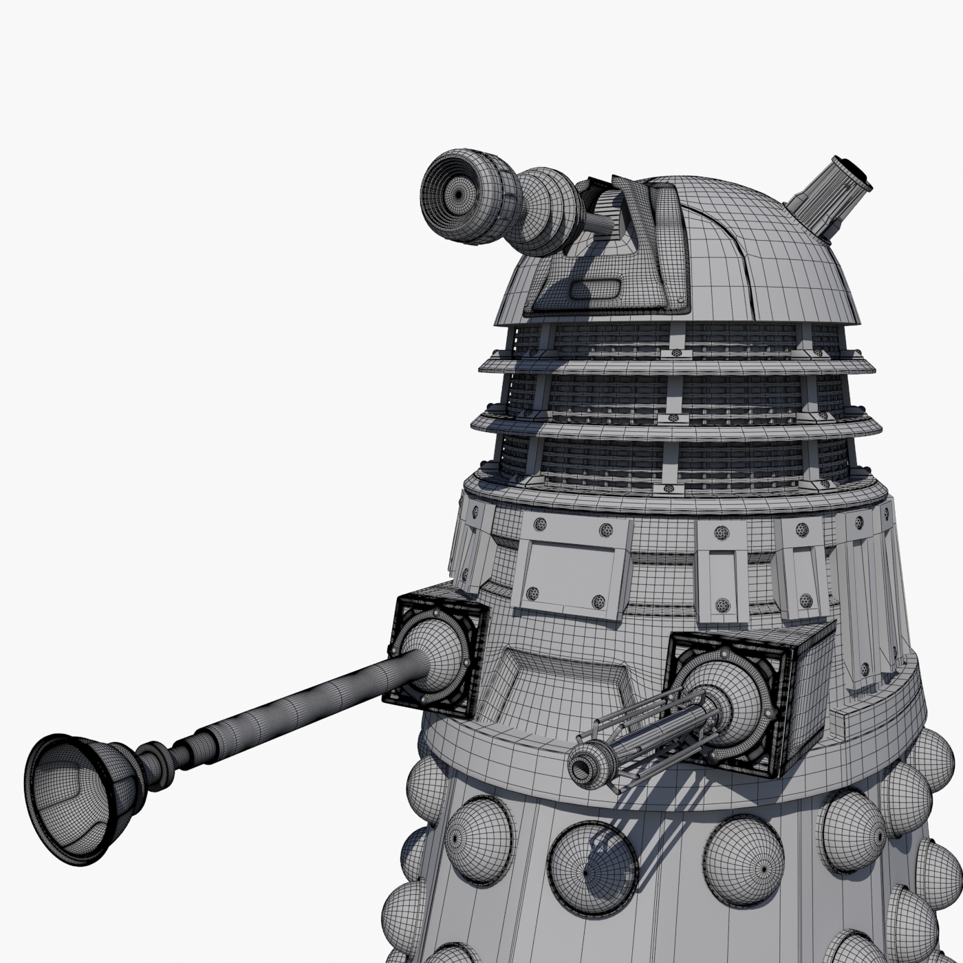 dalek enemy doctor 3d model