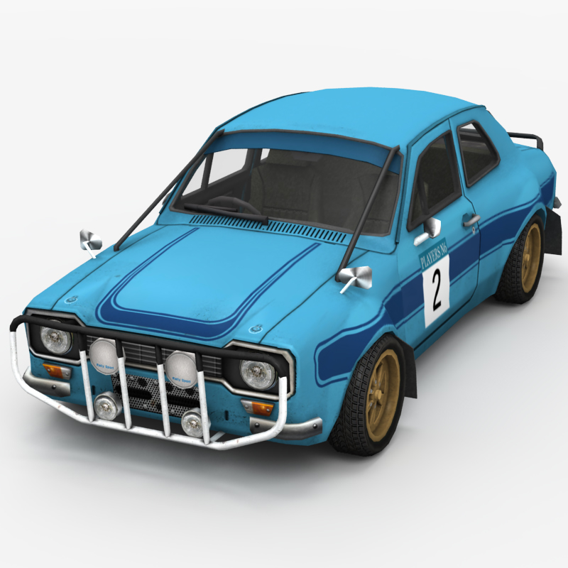 3ds Max Race Car