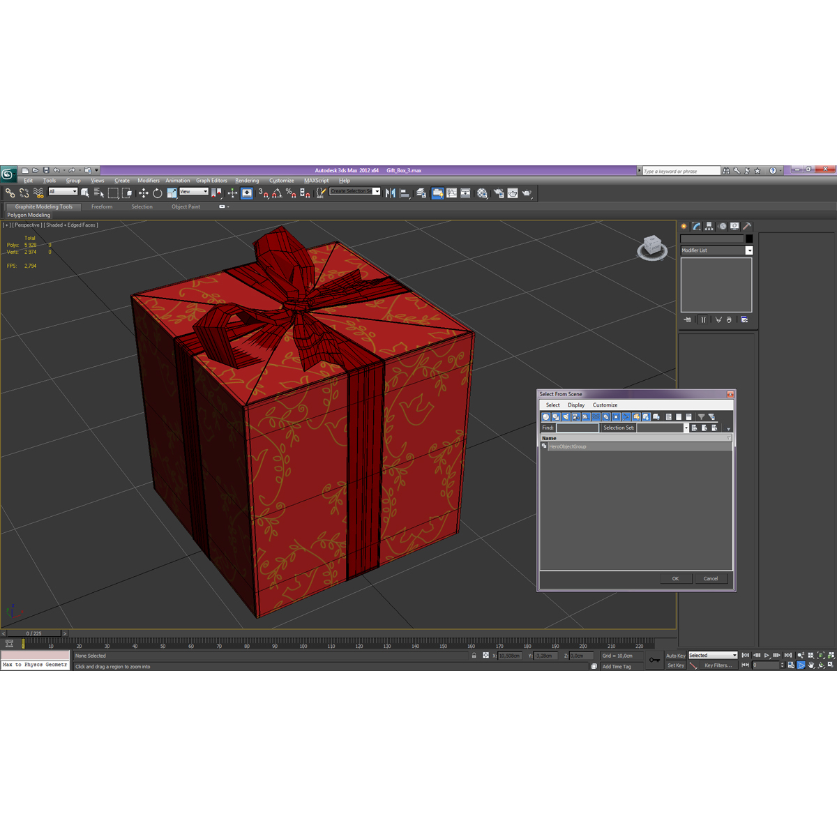 3d model gift box 3 1
