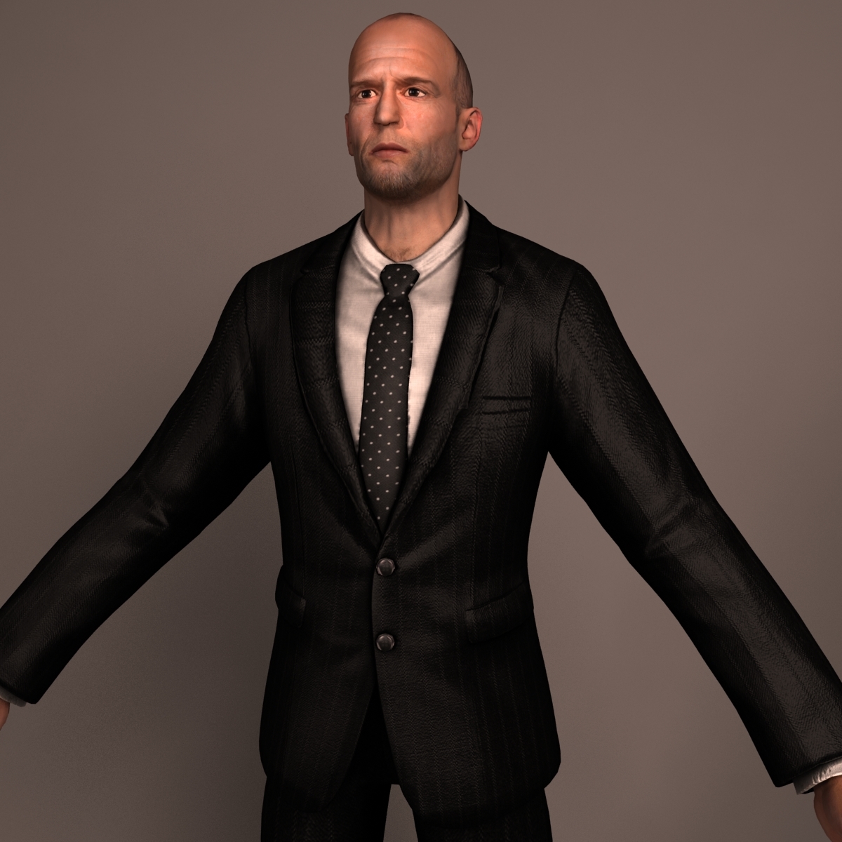 Jason Statham 3D-Modell - TurboSquid 853741