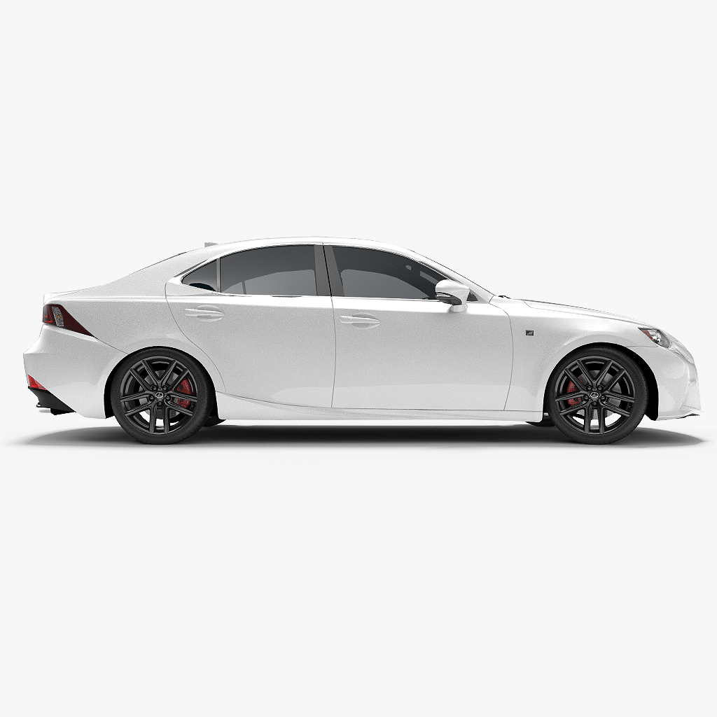 3d lexus 350 f sport model