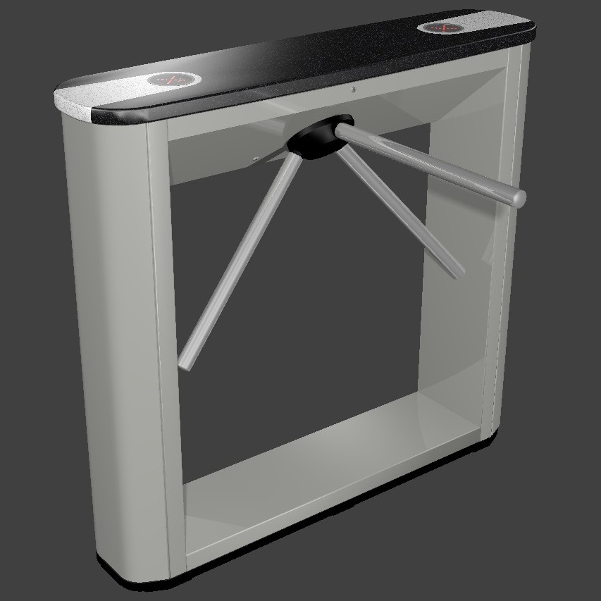 3d model perco turnstile