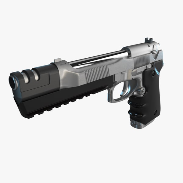 Free 3D Pistol Models | TurboSquid