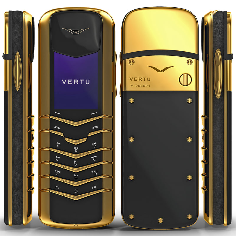 3d model vertu signature
