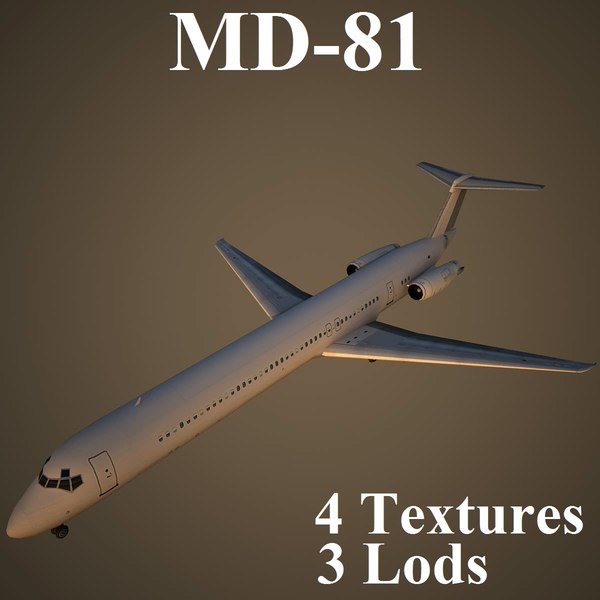 Mcdonnell Douglas Md-80 3D Models for Download | TurboSquid