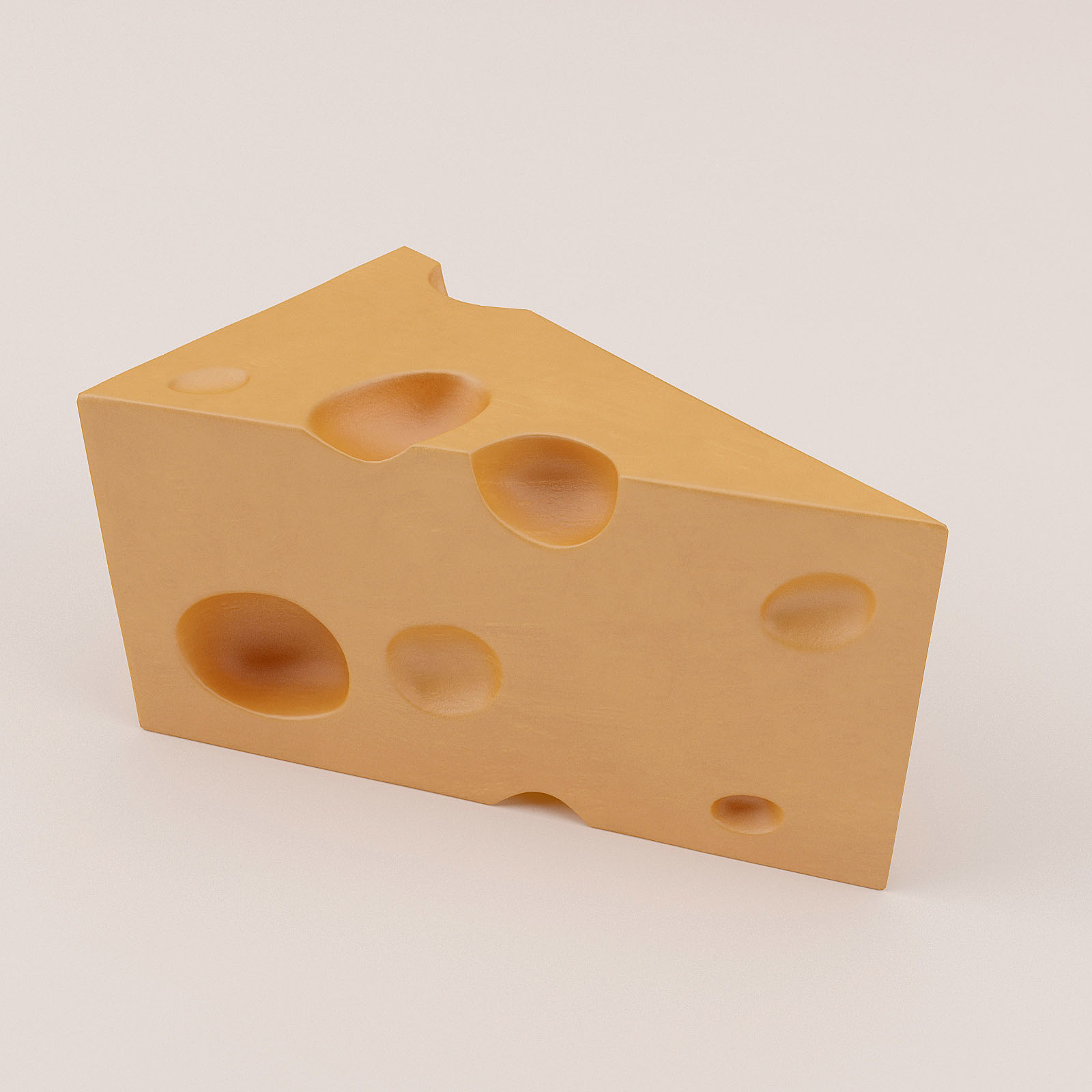 3d cheese model