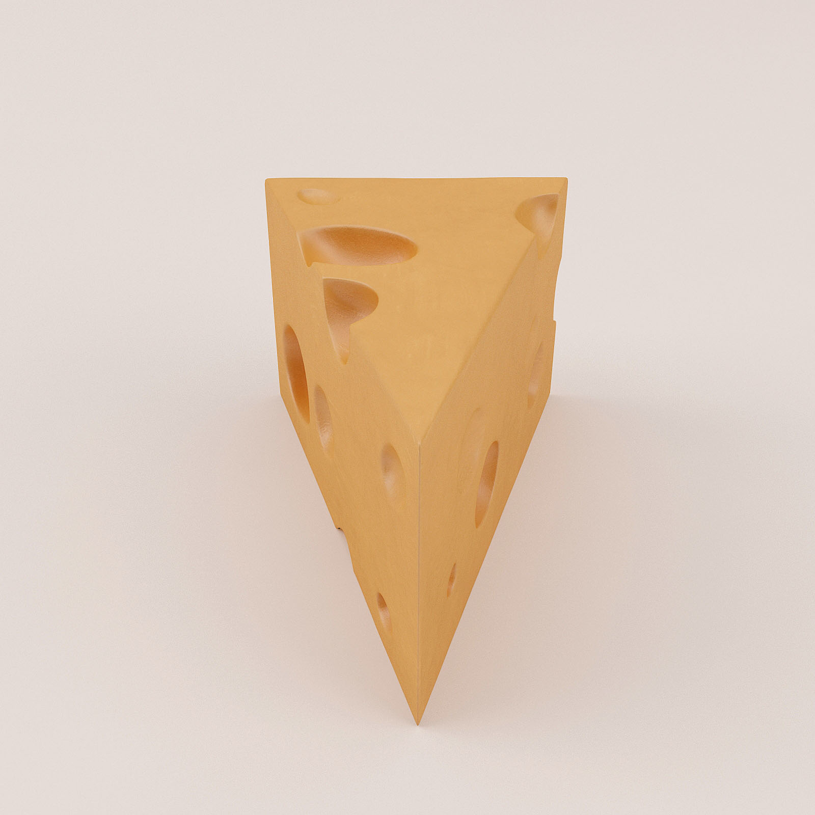 3d cheese model