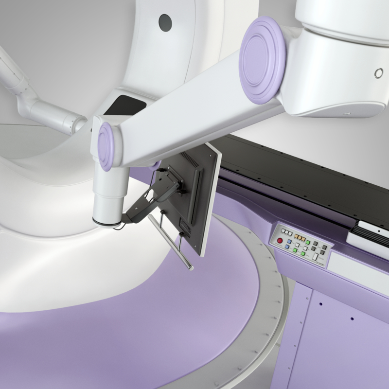 3d radiotherapy machine