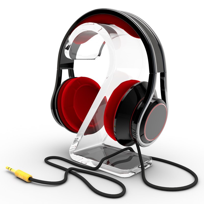 headphones 3d model